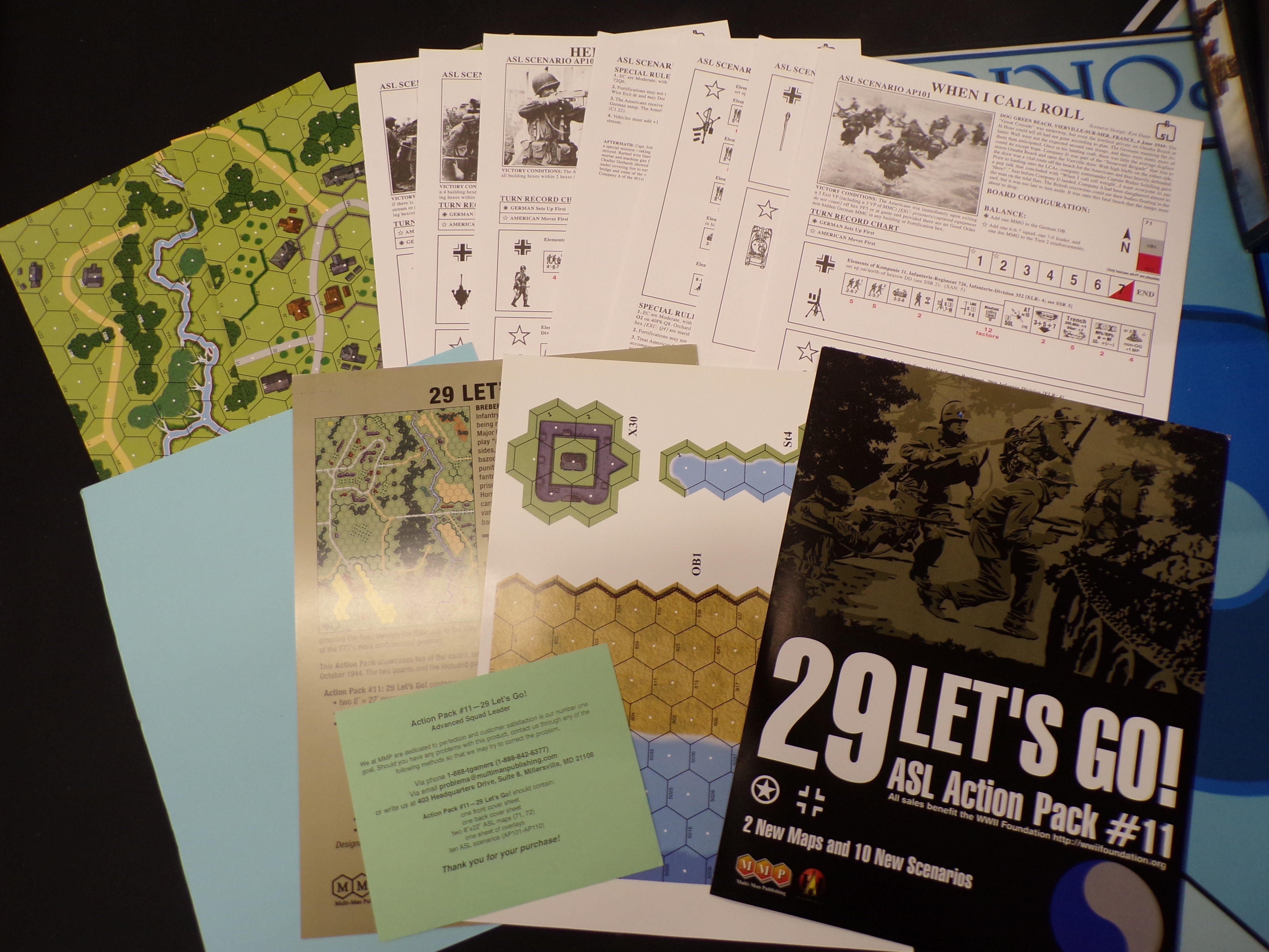 Multi-Man Publishing 29 Lets Go! ASL Action Pack #11 – Collectors ...