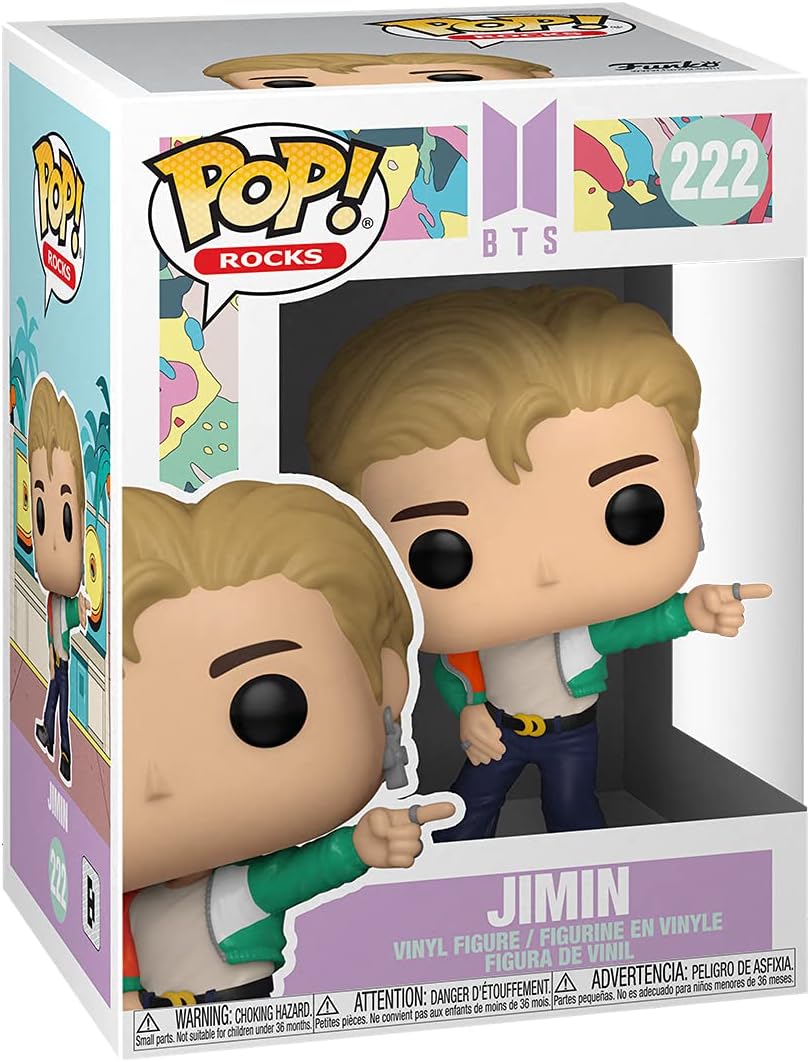 Funko POP Pop! Rocks: BTS - Dynamite - Jimin Multicolor Standard ...