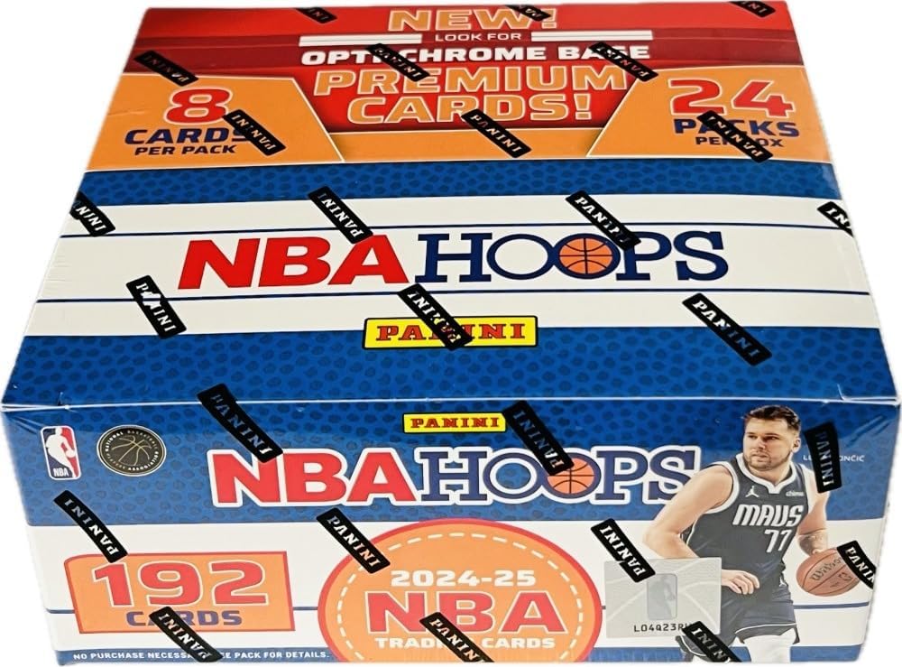 Panini 2024-25 NBA Basketball Hoops Retail Box – Collectors Emporium NY