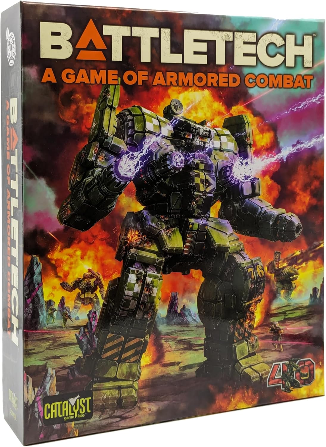 BattleTech Game of Armored Combat 40th Anniversary by Catalyst Game La ...