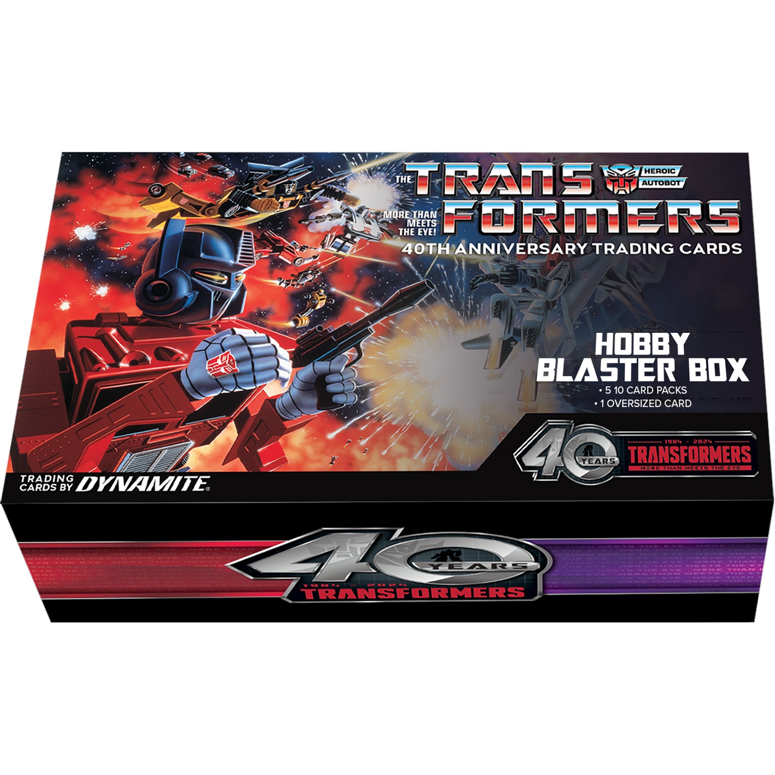 Transformers Collectible Trading Cards: 40th Anniversary Hobby Blaster ...