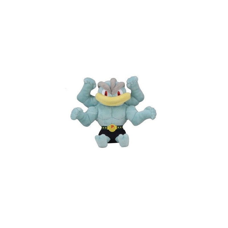 Pokemon Center: Sitting Cuties: Machamp Plush # 68 - Generation 1 - 6 ...