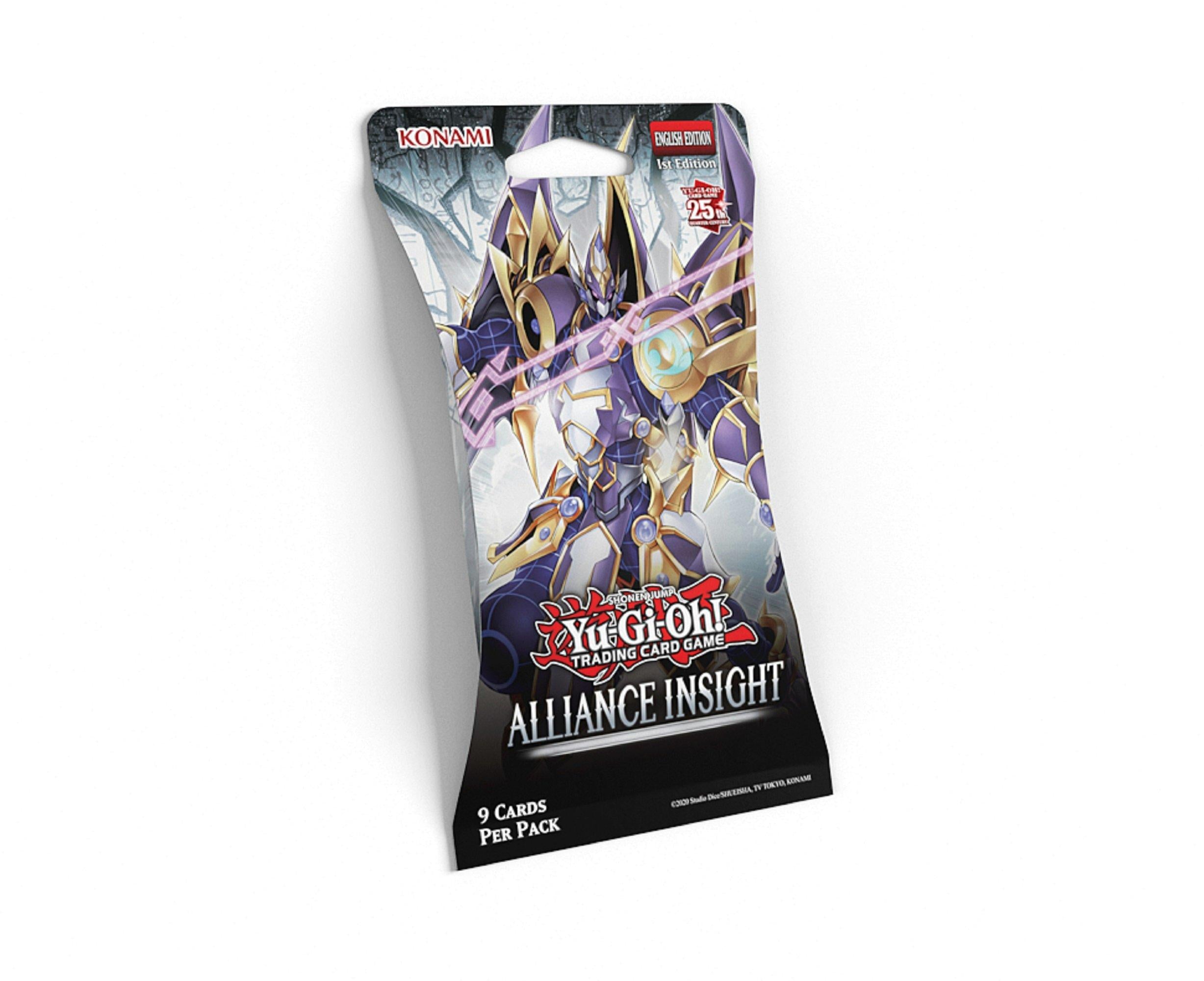 Yu-Gi-Oh! Alliance Insight Core Booster Pack [1st Edition] - 9 Cards ...